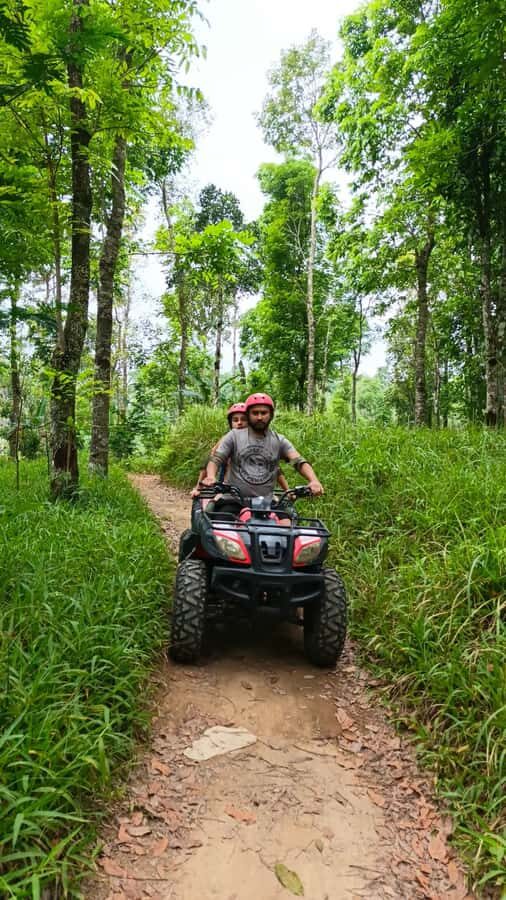 North Bali: ATV Ride, Jungle Trek, and Waterfall Jumping - The Cliff Jump