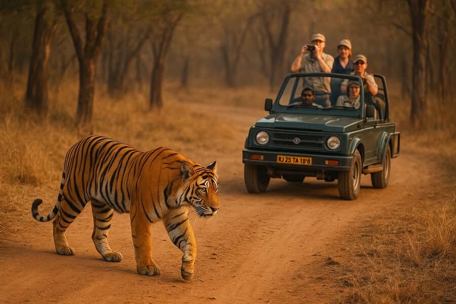 Ranthambore Tiger Safari in Open canter with Wildlife Guide - The Itinerary in Detail
