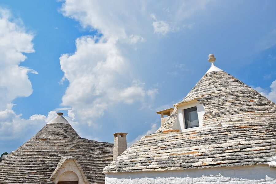 Alberobello trulli houses in Puglia