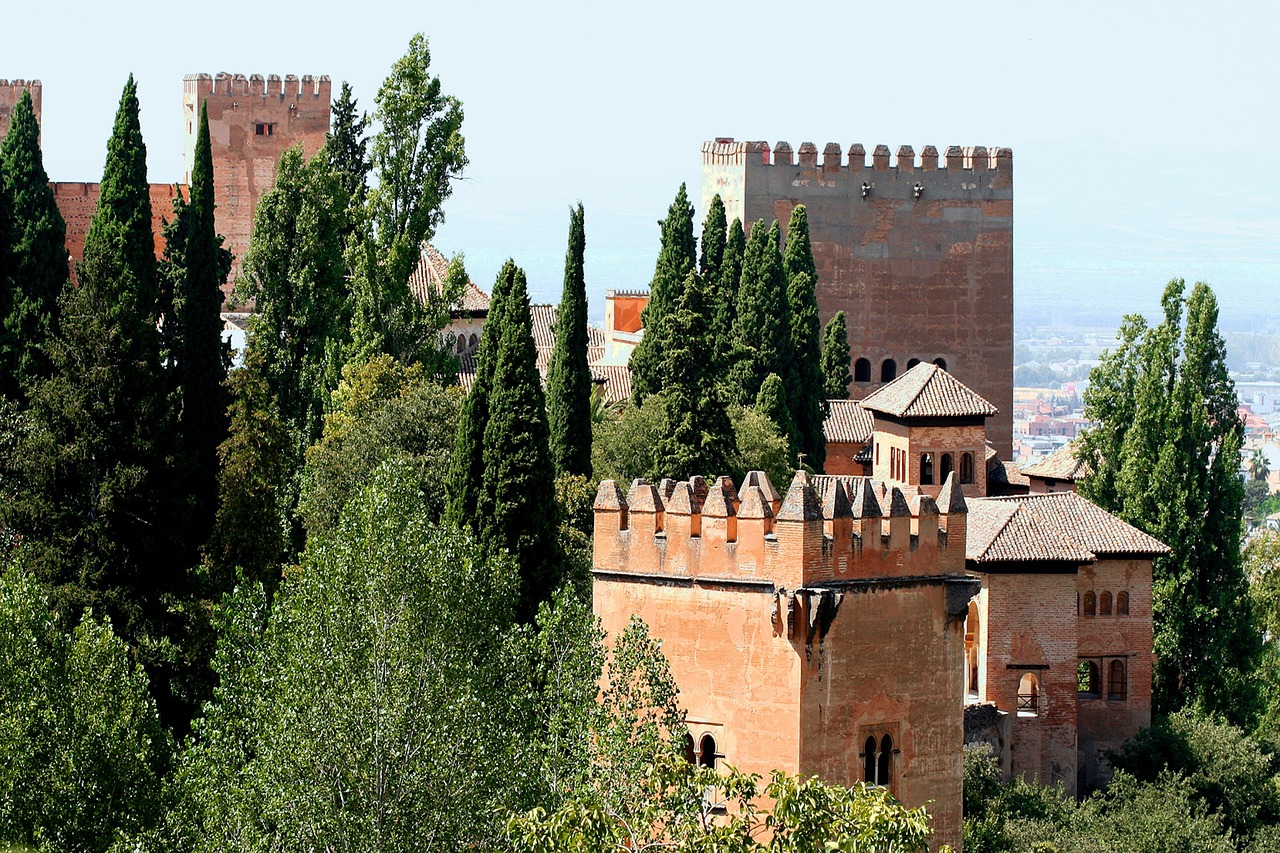 Alhambra citadel walls Alcazaba
