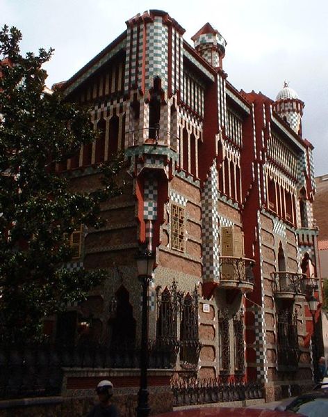 Casa Vicens classic view Barcelona