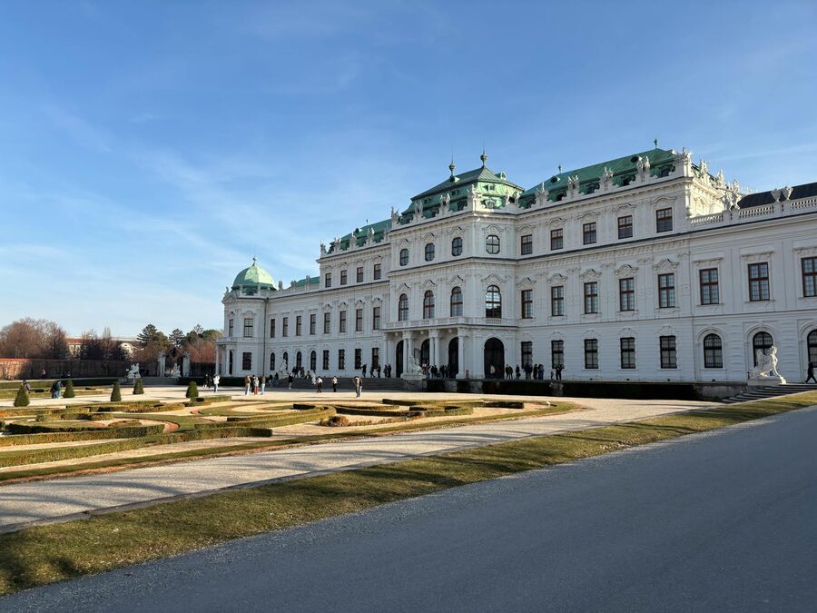 Belvedere Palace exterior view