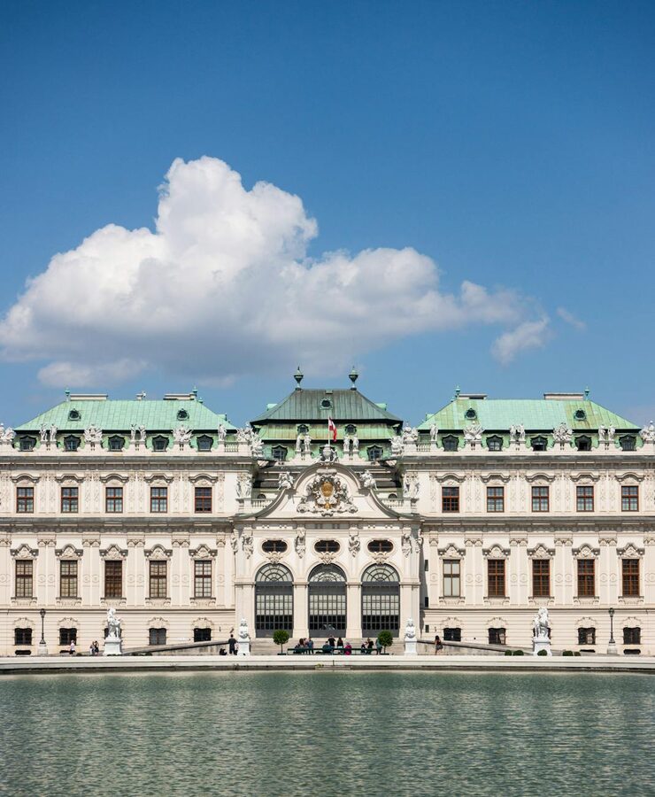 Belvedere Palace facade Vienna