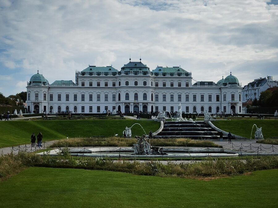 Belvedere Palace front view