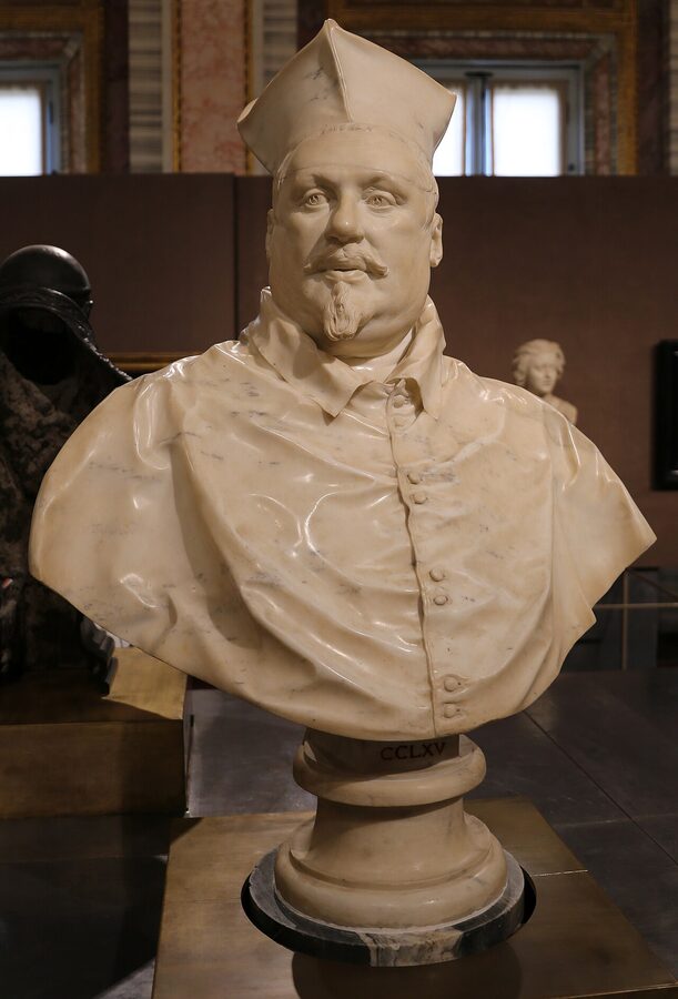 Bernini bust of Cardinal Scipione Borghese at the Borghese Gallery