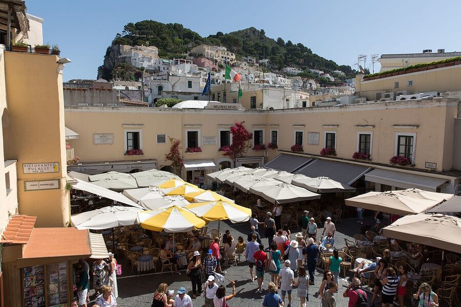 Capri Piazzetta main square