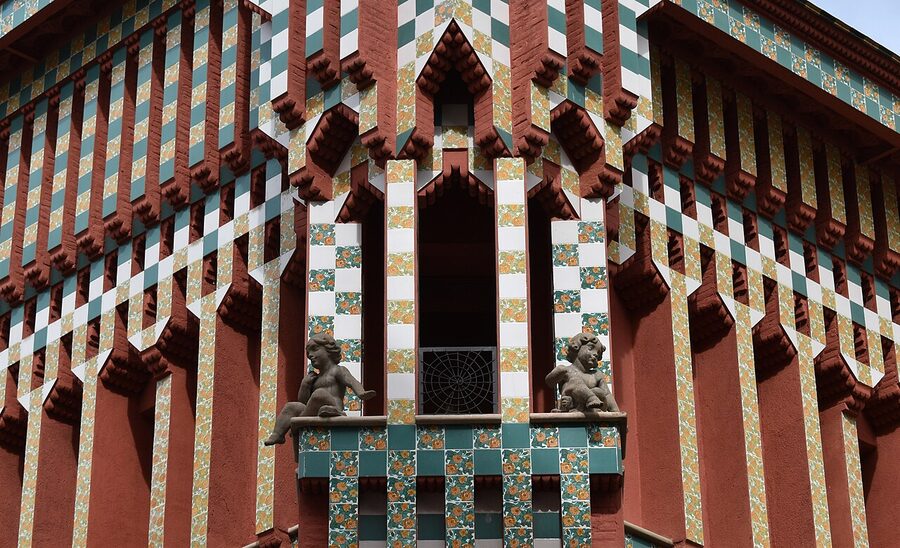 Casa Vicens Barcelona Canaan exterior view
