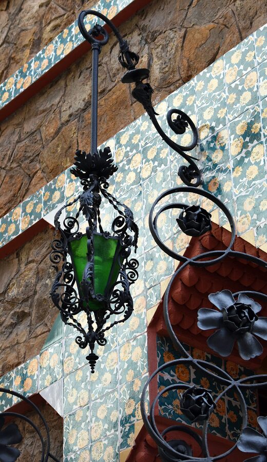 Casa Vicens Barcelona tower detail