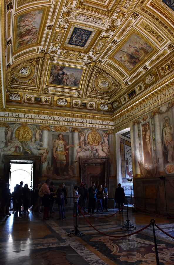 Sala Paolina frescoes at Castel Sant'Angelo, Rome