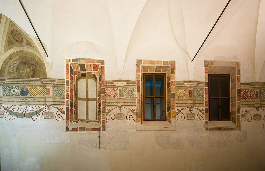 Cenacolo Vinciano refectory wall in Milan