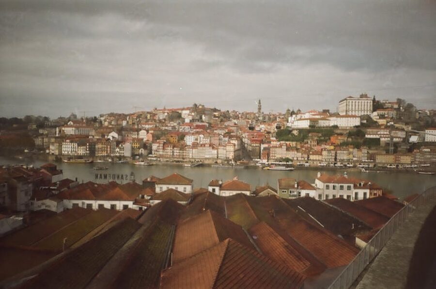 Porto cityscape across Douro River