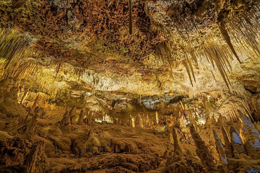 Cave hall Coves dels Hams Mallorca