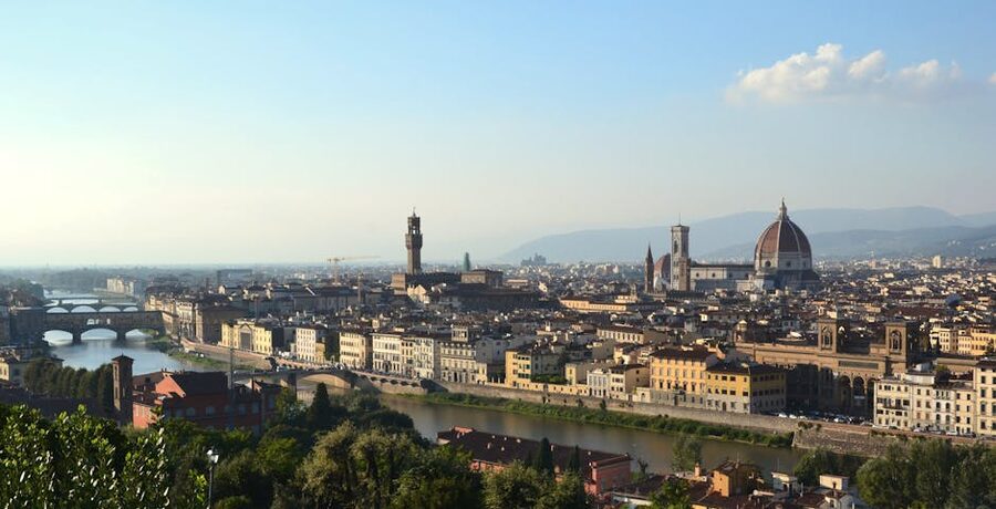 Florence Cathedral Duomo and historic architecture skyline