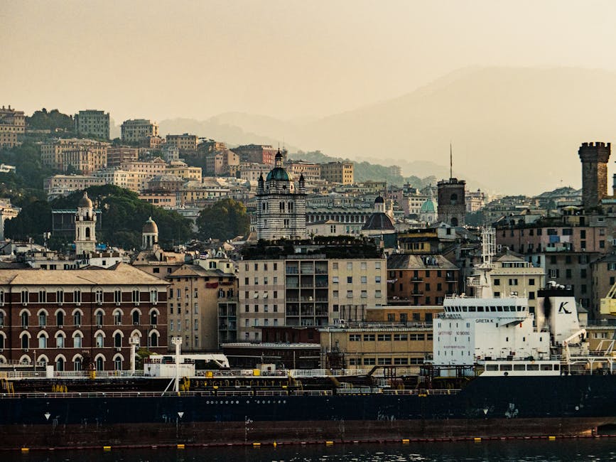 Genoa Italy historic architecture