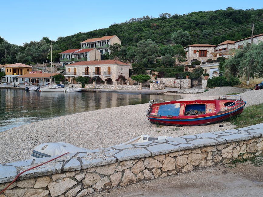 Island hopping cruise boat in the Greek Dodecanese