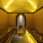 hammam mosaic bathhouse interior