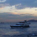 istanbul elegant yacht sunset bosphorus