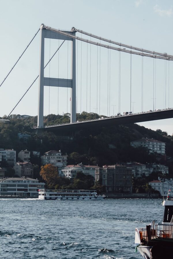 Fatih Sultan Mehmet Bridge over the Bosphorus
