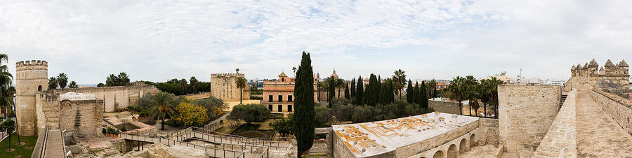 Alcazar Moorish fortress at Jerez de la Frontera