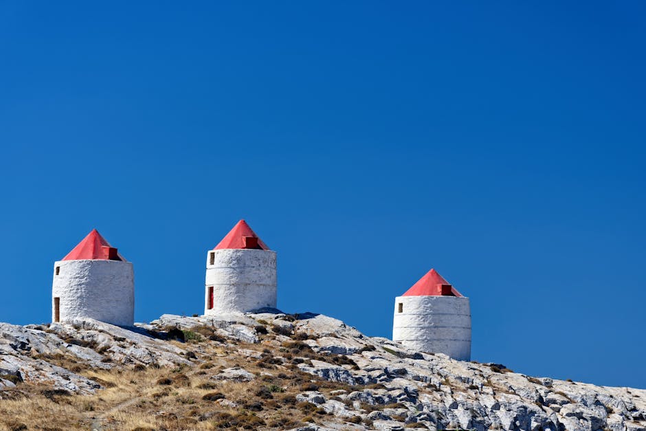 Dodecanese island view from the Kos coast
