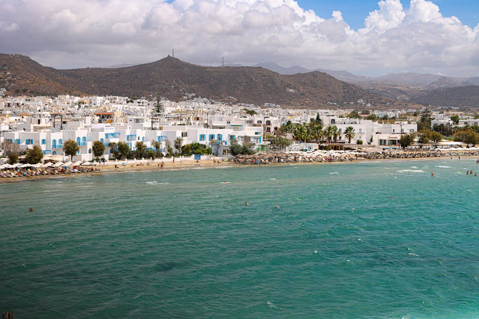 Deep blue Aegean water around the Kos coast