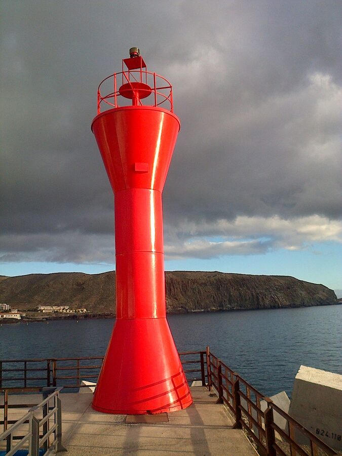 Los Cristianos pier and marina Tenerife