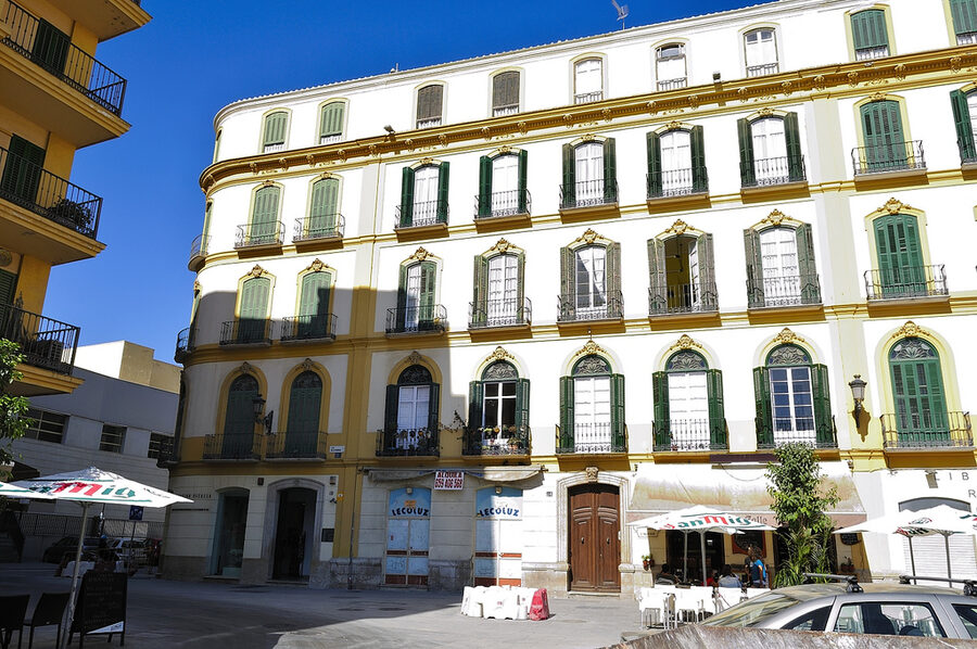 Plaza de la Merced Málaga Picasso birthplace
