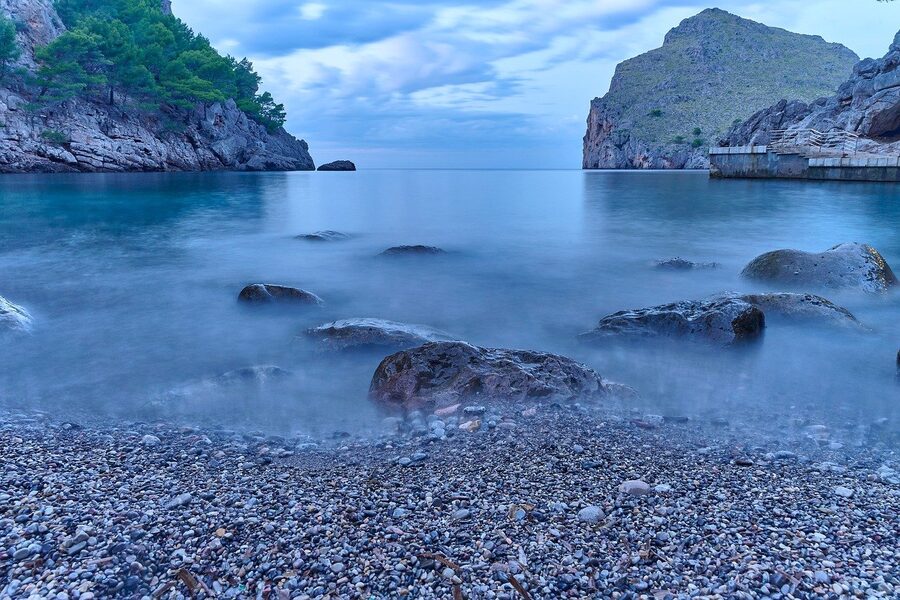 Mallorca coastline visible from Palma