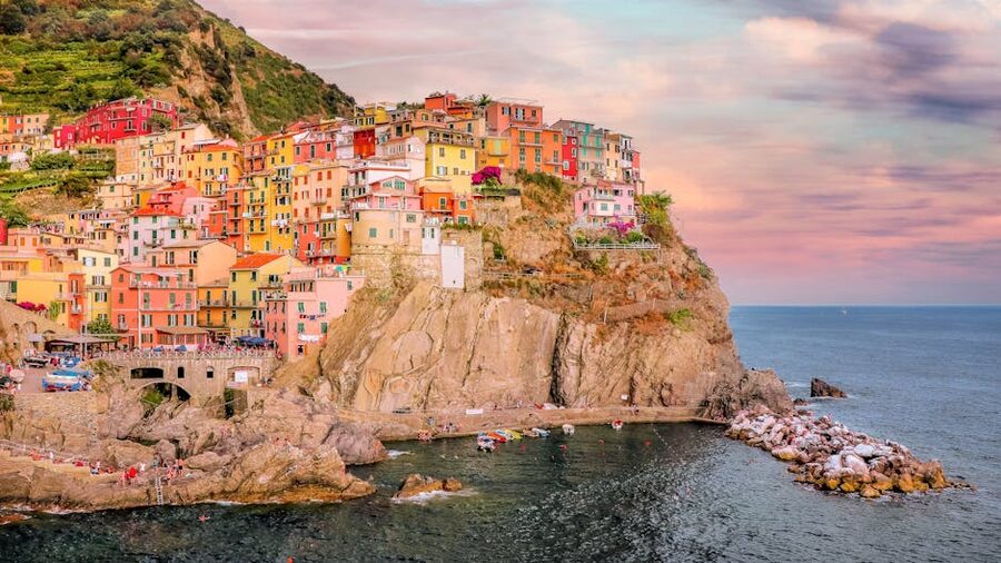 Manarola cliffside village Cinque Terre