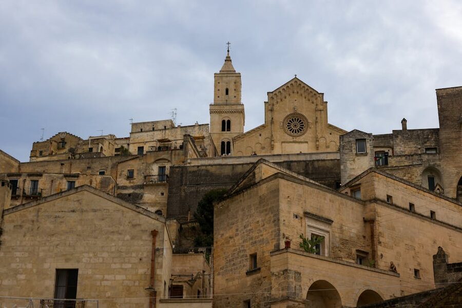 Matera architecture scenic view