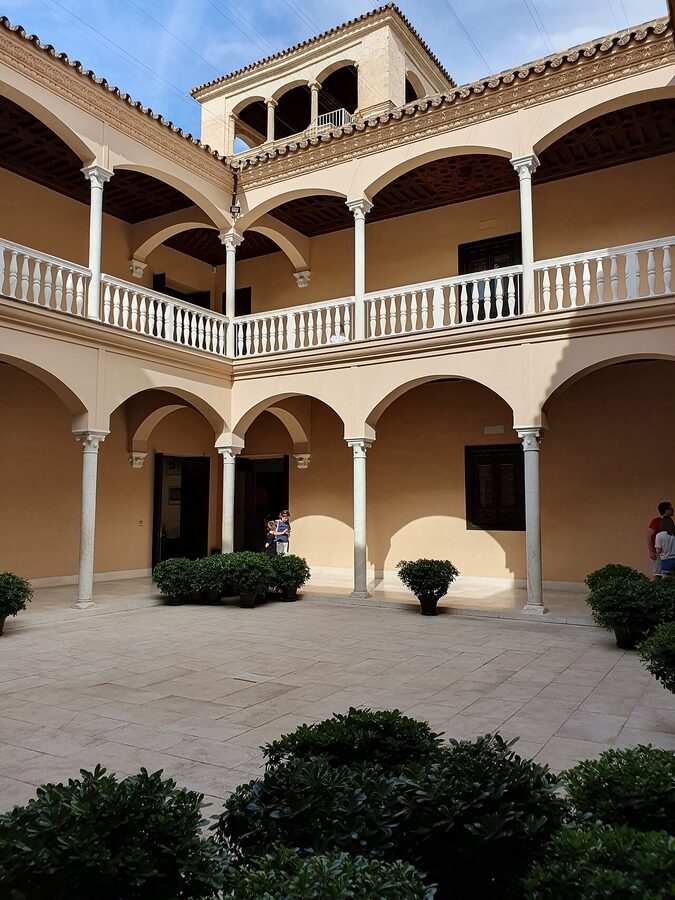 Patio of the Museo Picasso Malaga