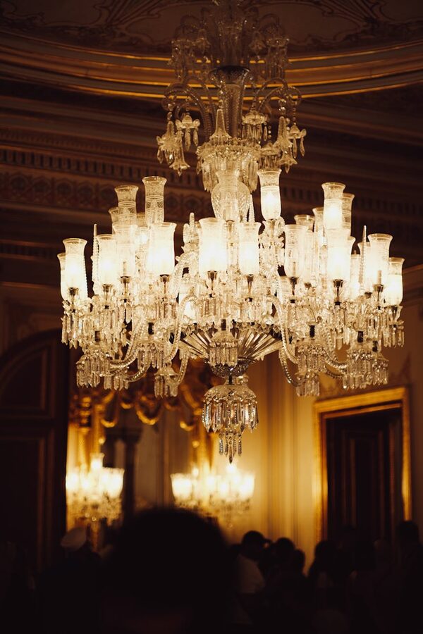 Palace chandelier ornate interior