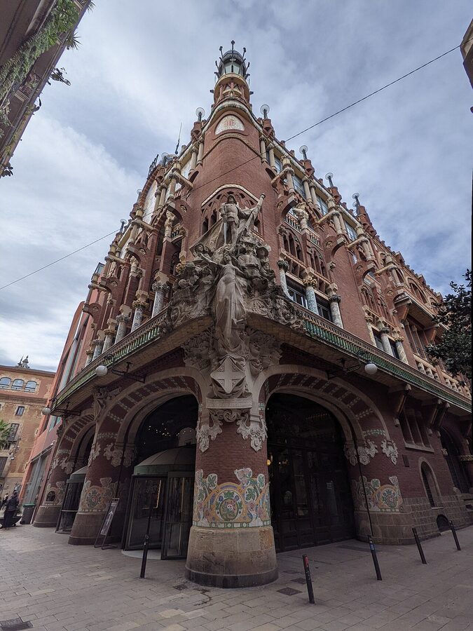 Palau de la Música Catalana exterior facade