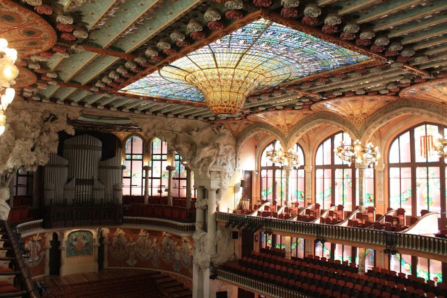 Palau de la Música Catalana by Lluís Domènech i Montaner