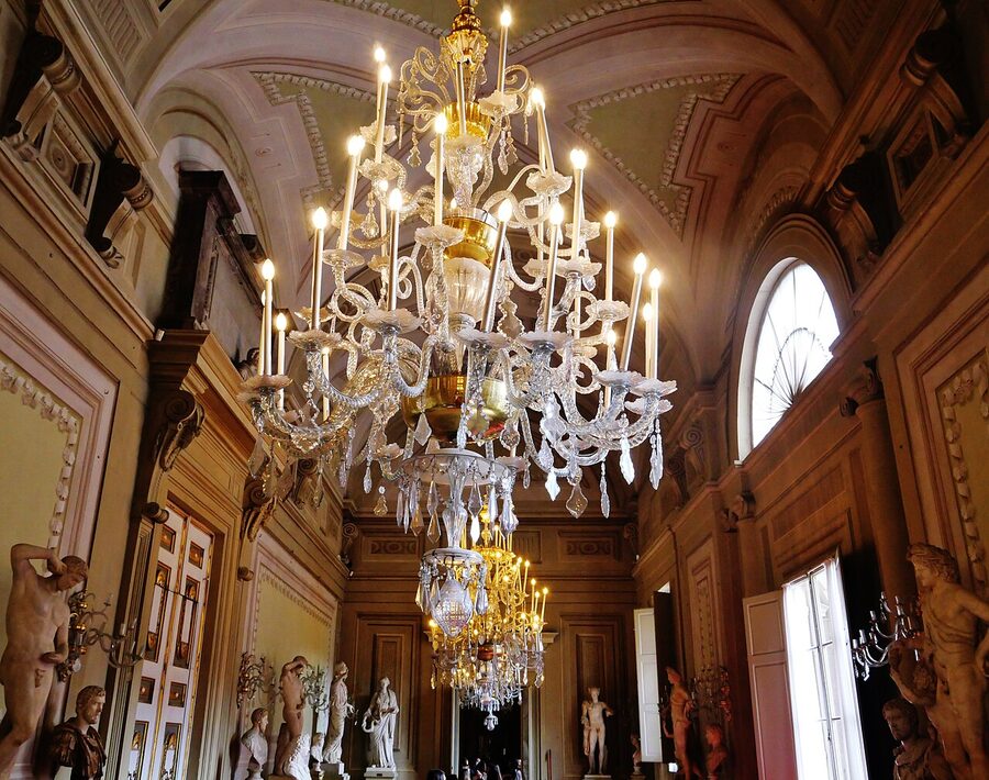 Palazzo Pitti interior Florence