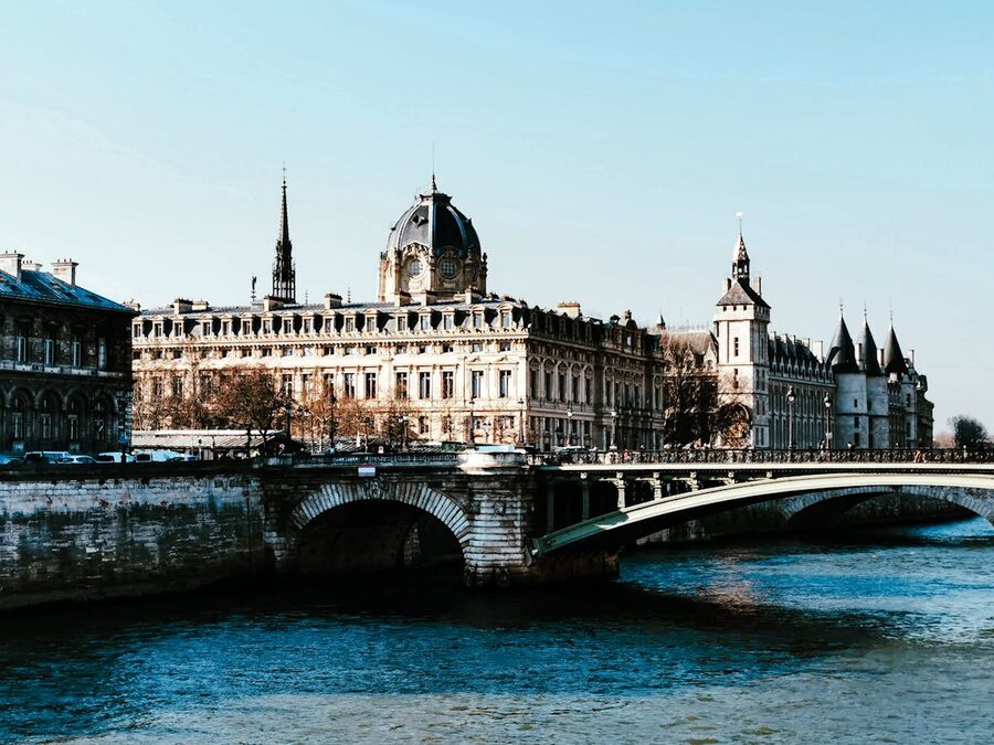 The Conciergerie on the Seine in Paris