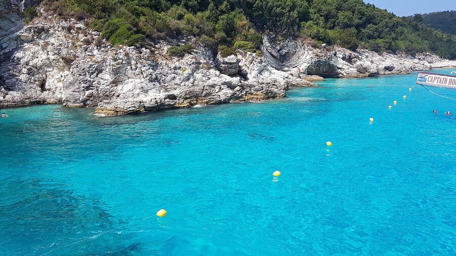 Paxos and Antipaxos blue lagoon day cruise