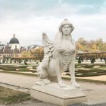 Garden statue Vienna Belvedere