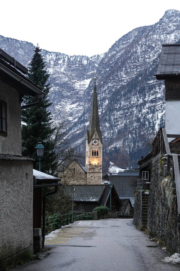 Mountain village Austrian Alps