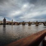 Prague Vltava River Charles Bridge