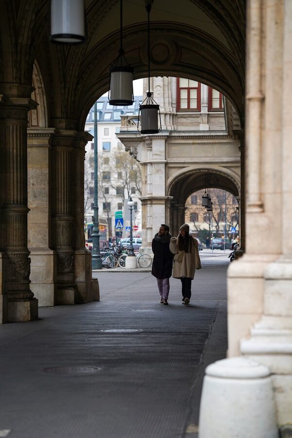 Vienna historic alley