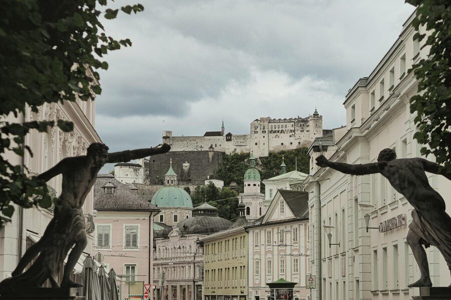 Salzburg panoramic view