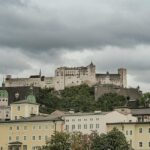 Salzburg Austria fortress cityscape