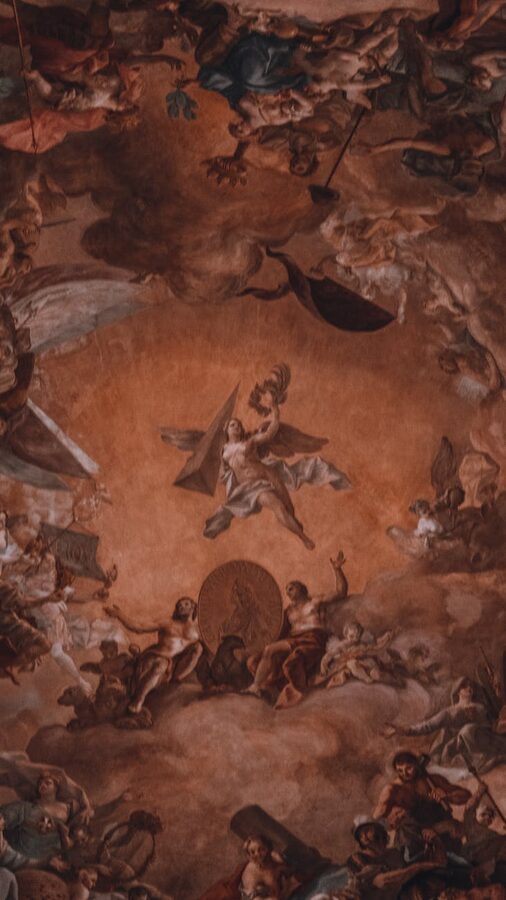 Renaissance painting detail