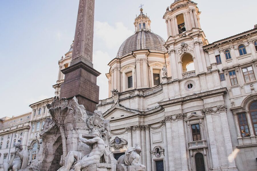 Piazza Navona Fontana dei Quattro Fiumi