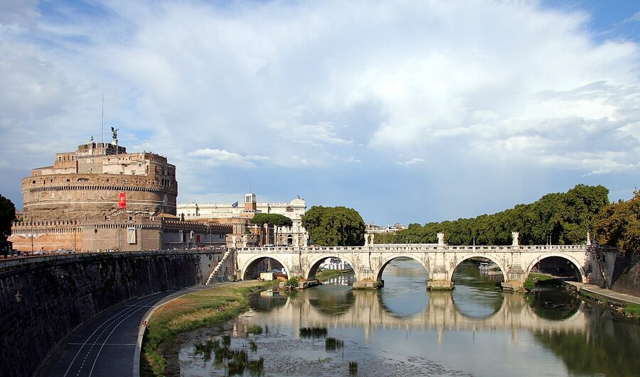 Ponte Sant'Angelo bridge, Rome