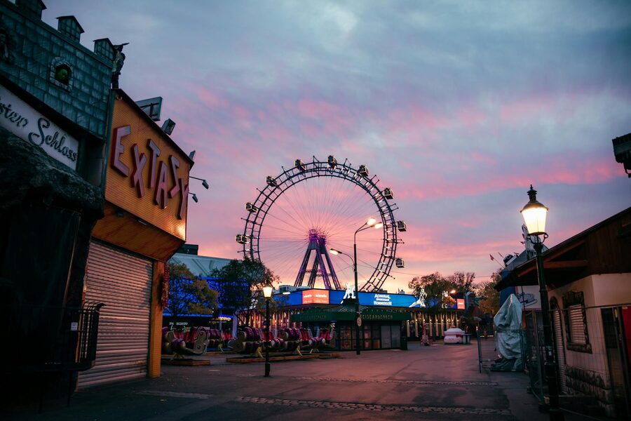Prater amusement area