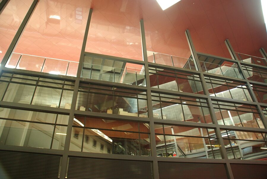 Library biblioteca at Museo Reina Sofia