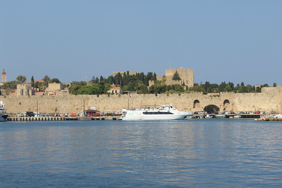 Medieval walls of Rhodes Old Town