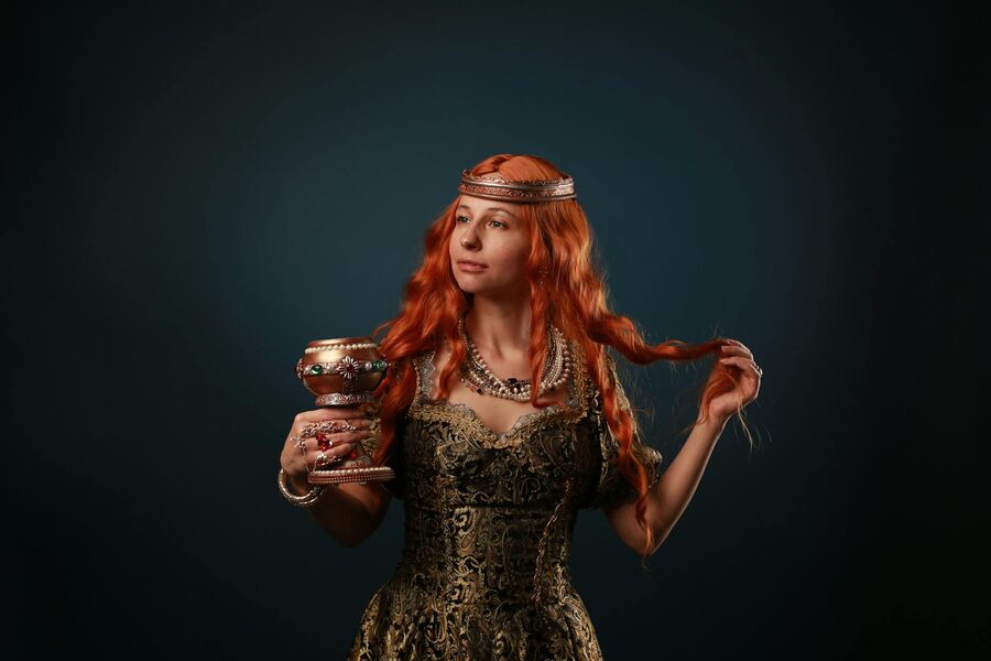 Royal crown jewels display